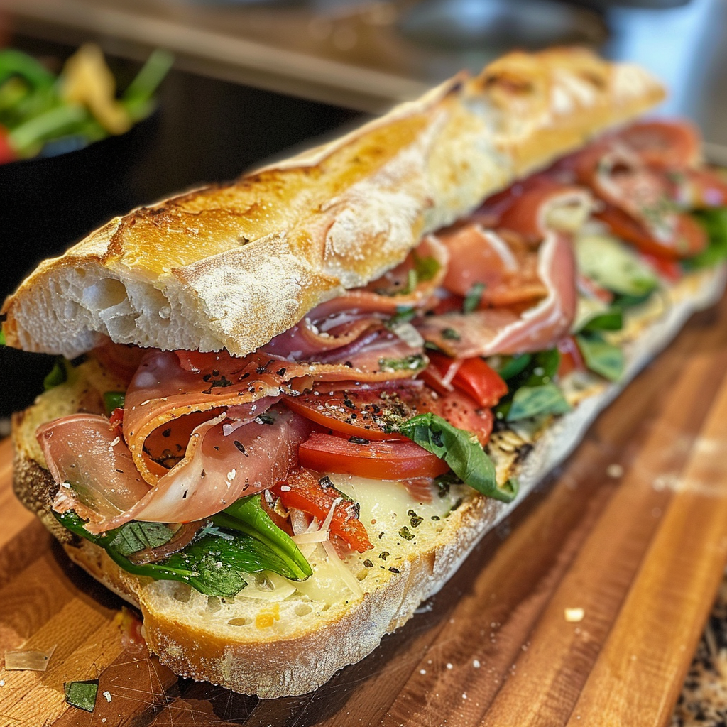 Italian Cold Cut Sub - Nonnie's Brick Oven